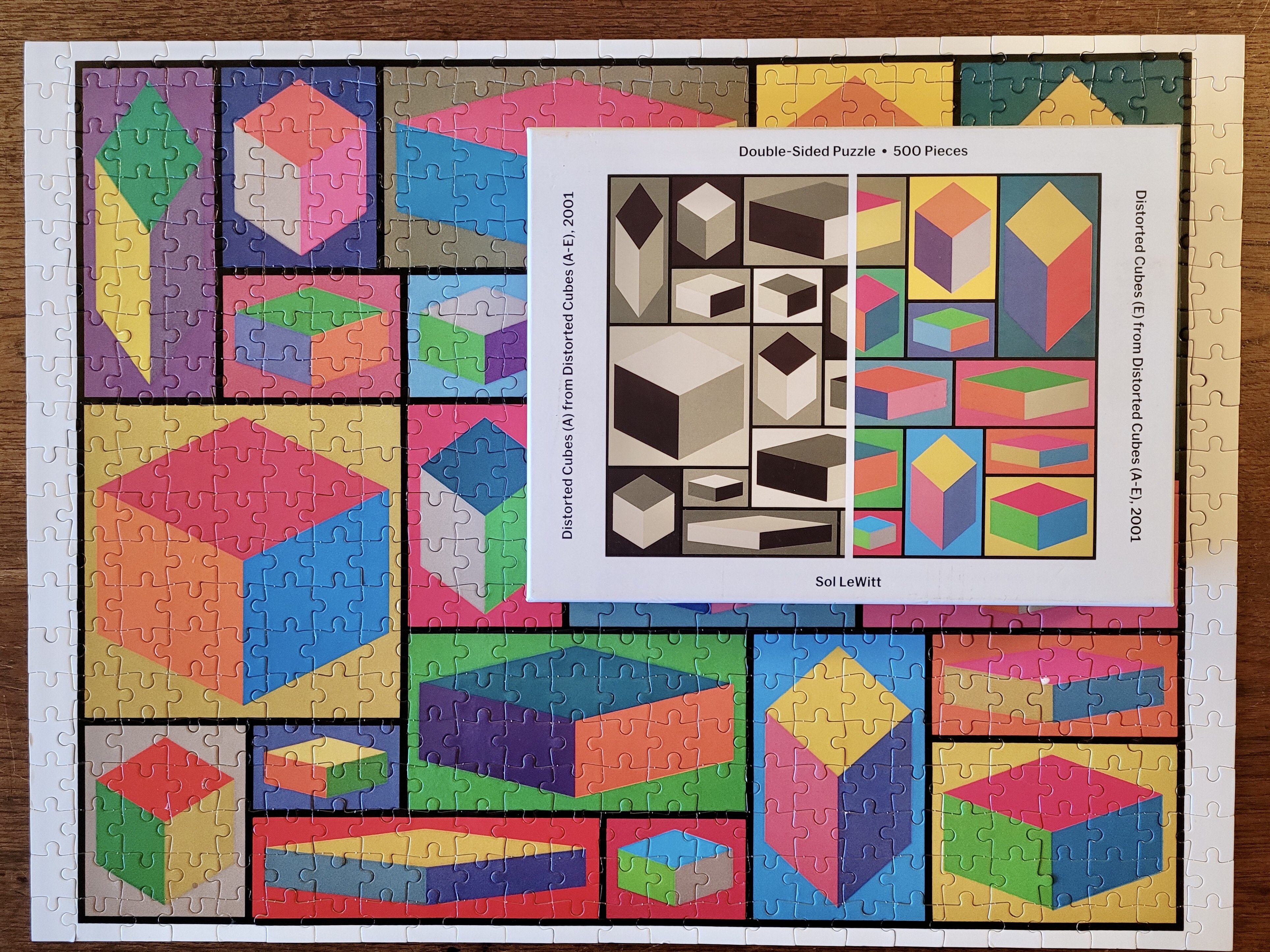 Distorted Cubes (A) & Distorted Cubes (E) – thepuzzlesivedone