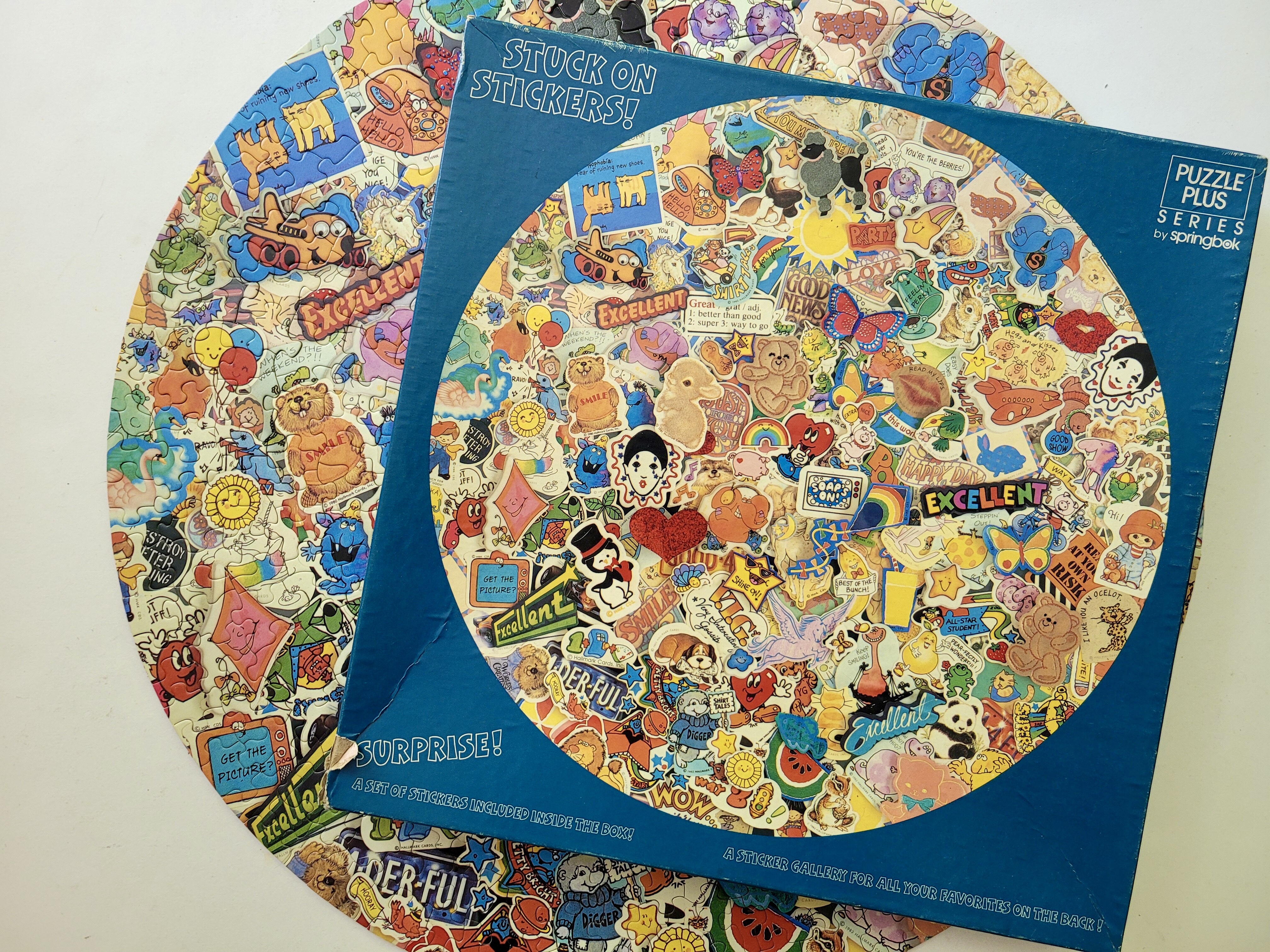 Stuck on Stickers – thepuzzlesivedone